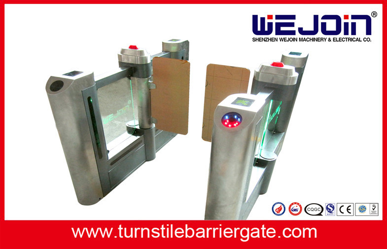 Stainless Steel Double Automatic Swing Barrier Gate With Dry Contact ...